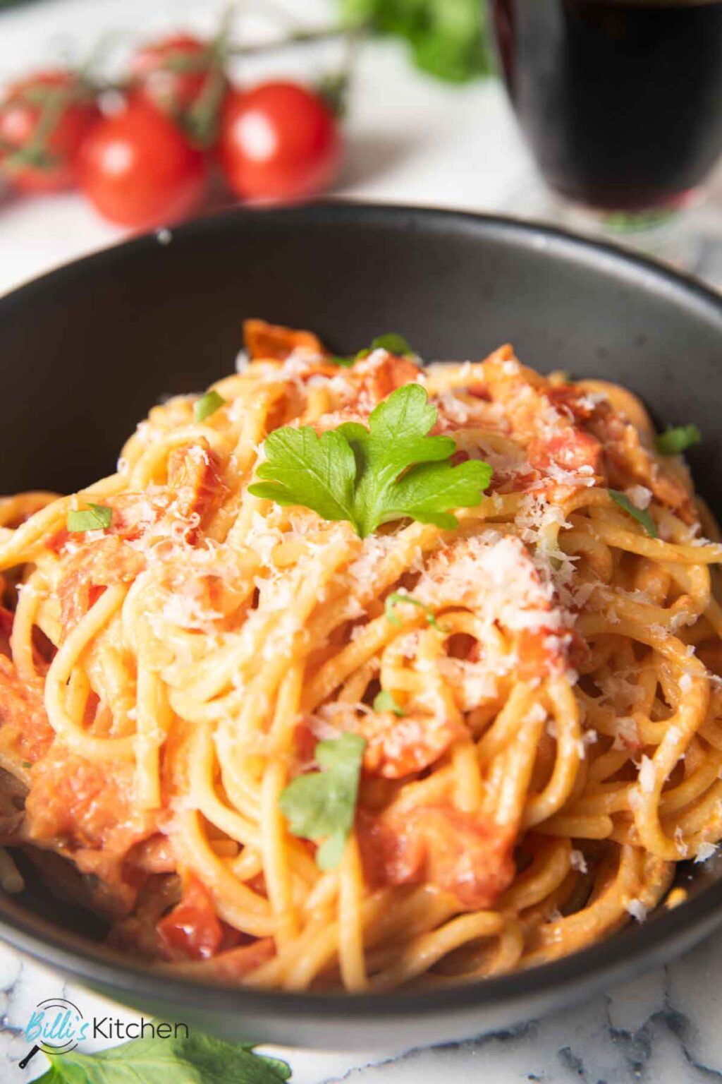 15-Minute Tomato and Mascarpone Pasta | Billi's Kitchen