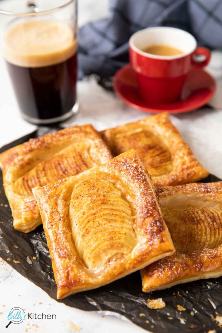 Easy Pear Puff Pastry Tart | Billi's Kitchen