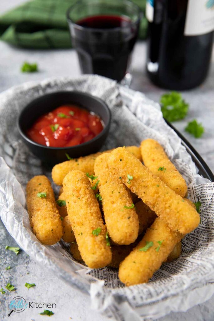 Frozen Mozzarella Sticks in Air Fryer | Billi's Kitchen