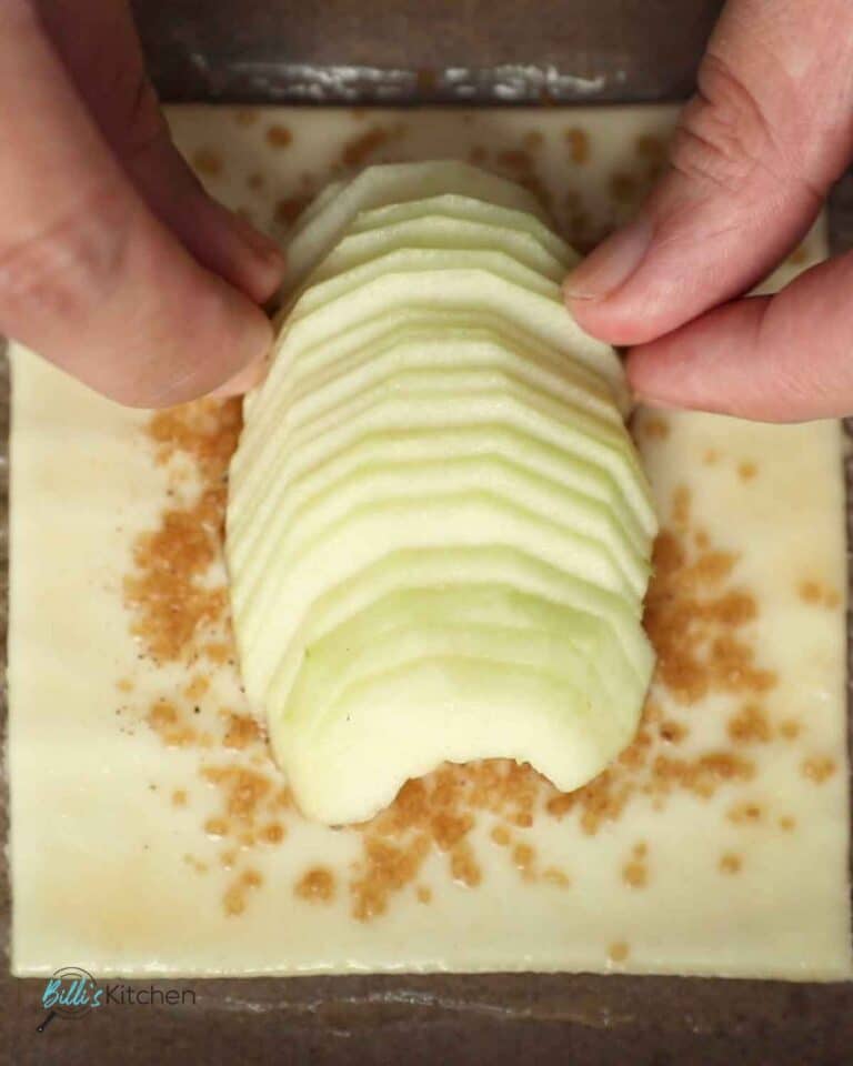 Easy Pear Puff Pastry Tart | Billi's Kitchen
