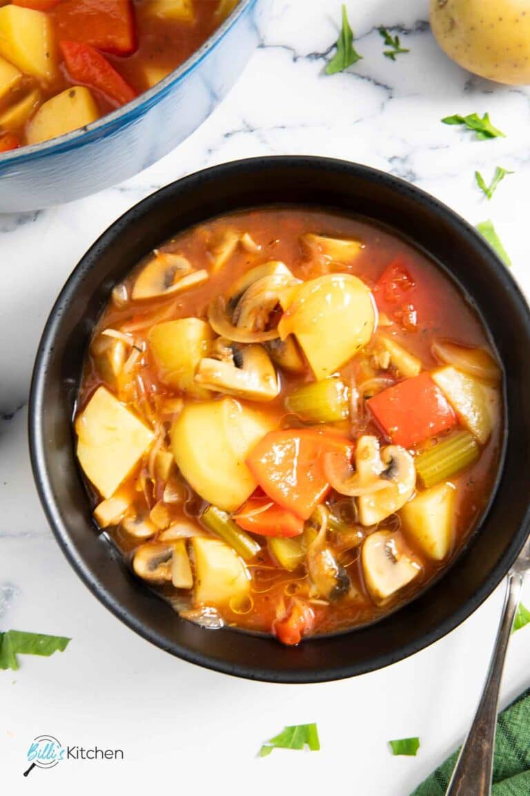 Potato Stew with Mushrooms | Billi's Kitchen