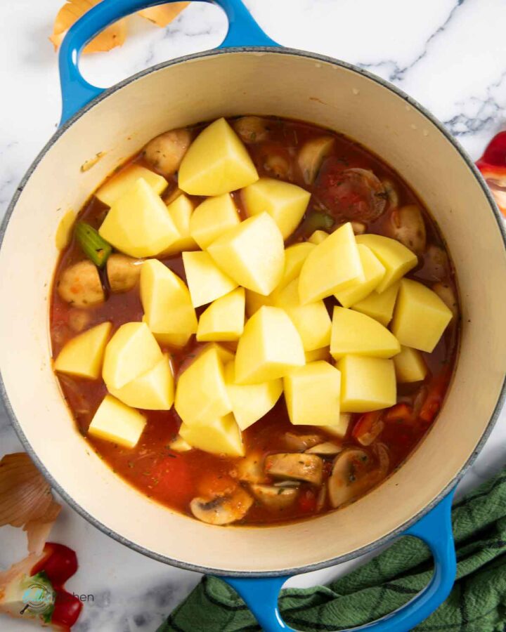 Potato Stew with Mushrooms | Billi's Kitchen