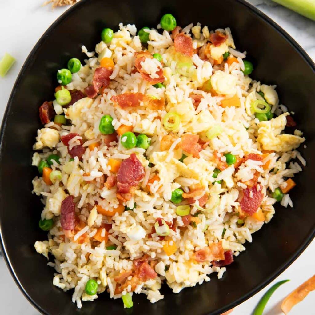 Bacon and Egg Fried Rice | Billi's Kitchen
