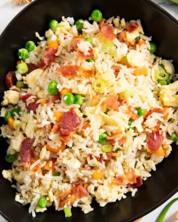 Easy Ham Fried Rice | Billi's Kitchen
