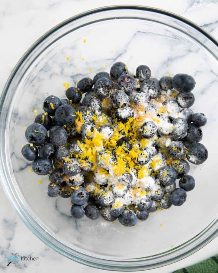 Lemon Blueberry Squares | Billi's Kitchen