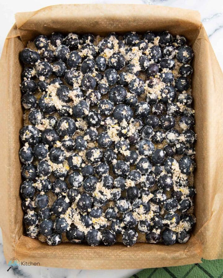 Lemon Blueberry Squares | Billi's Kitchen