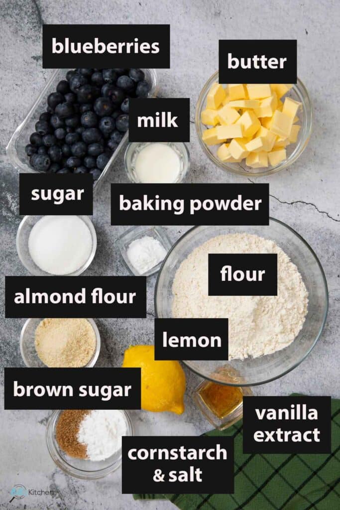 Lemon Blueberry Squares | Billi's Kitchen