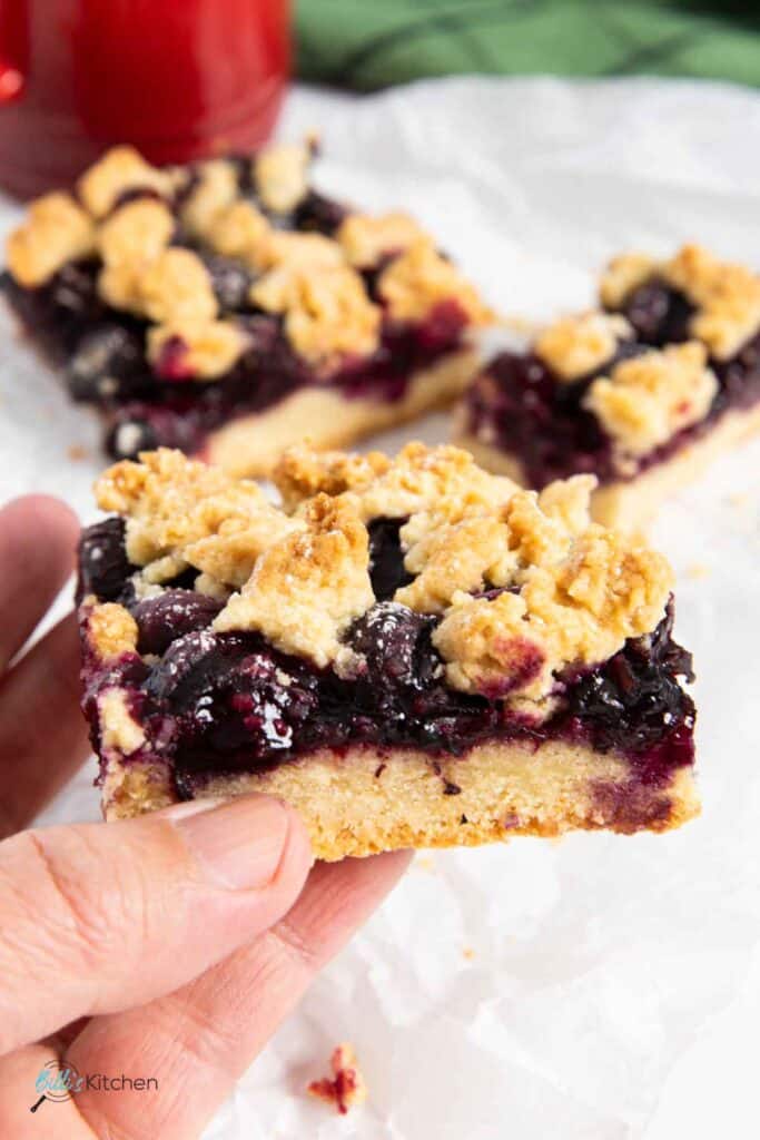 Lemon Blueberry Squares | Billi's Kitchen