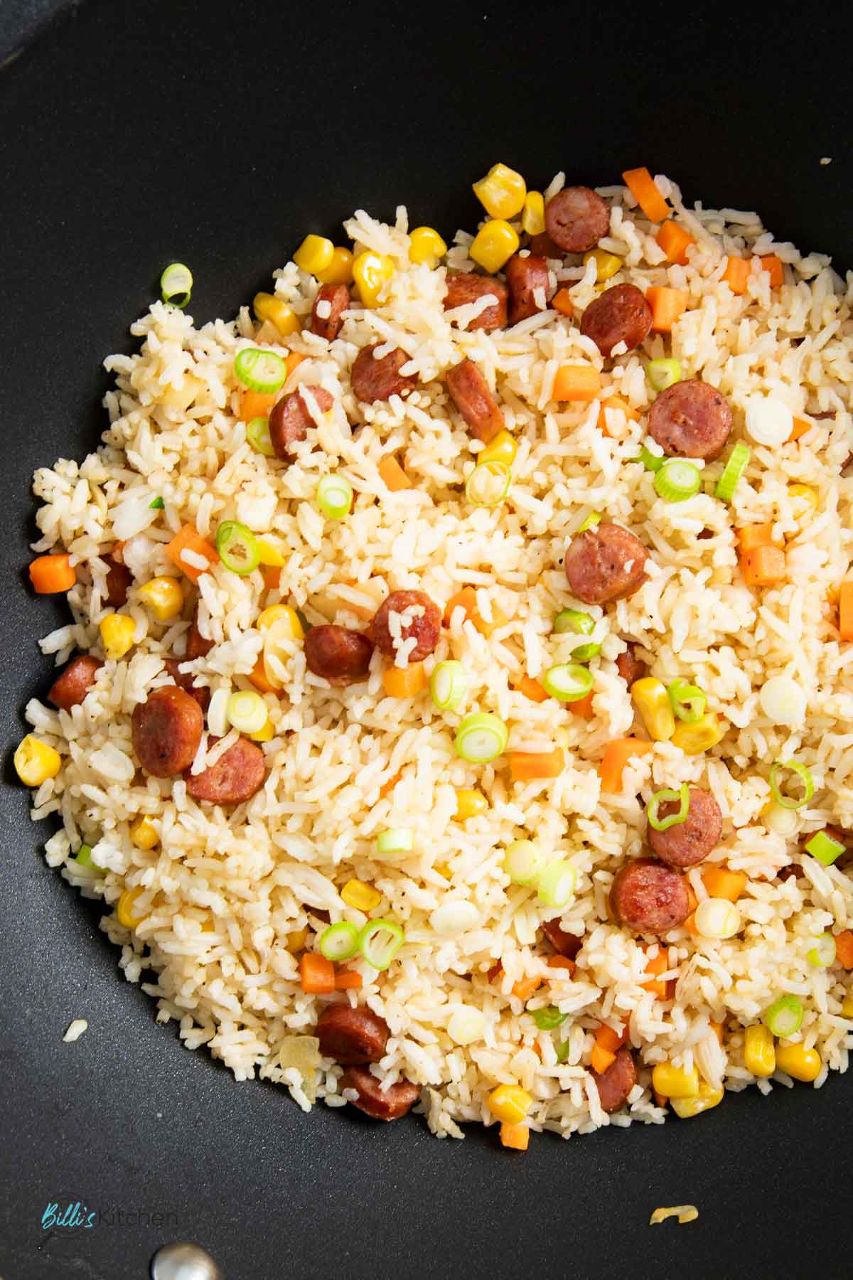 Kielbasa Fried Rice | Billi's Kitchen