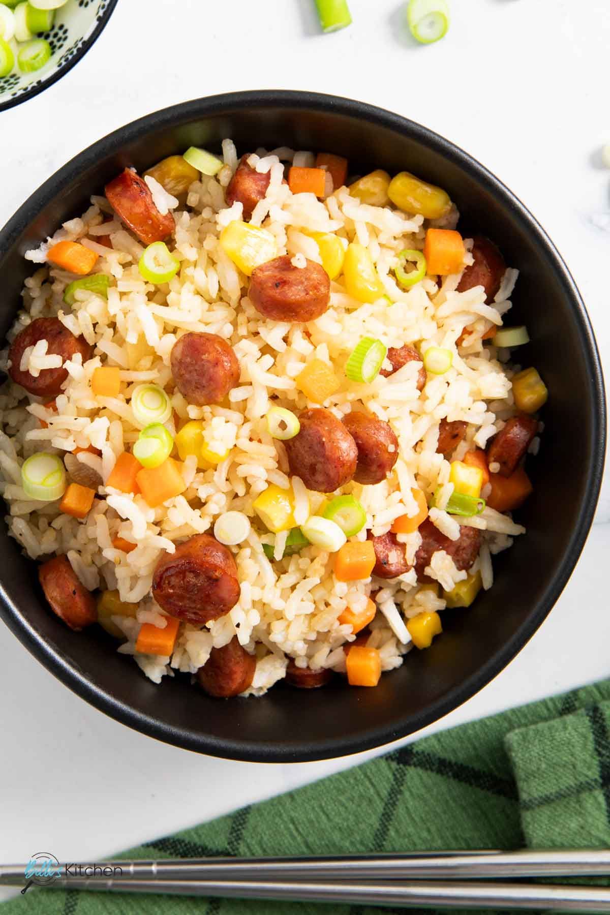 Kielbasa Fried Rice | Billi's Kitchen