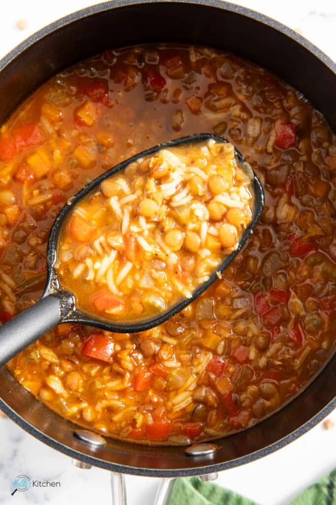 Lentils with Rice | Billi's Kitchen