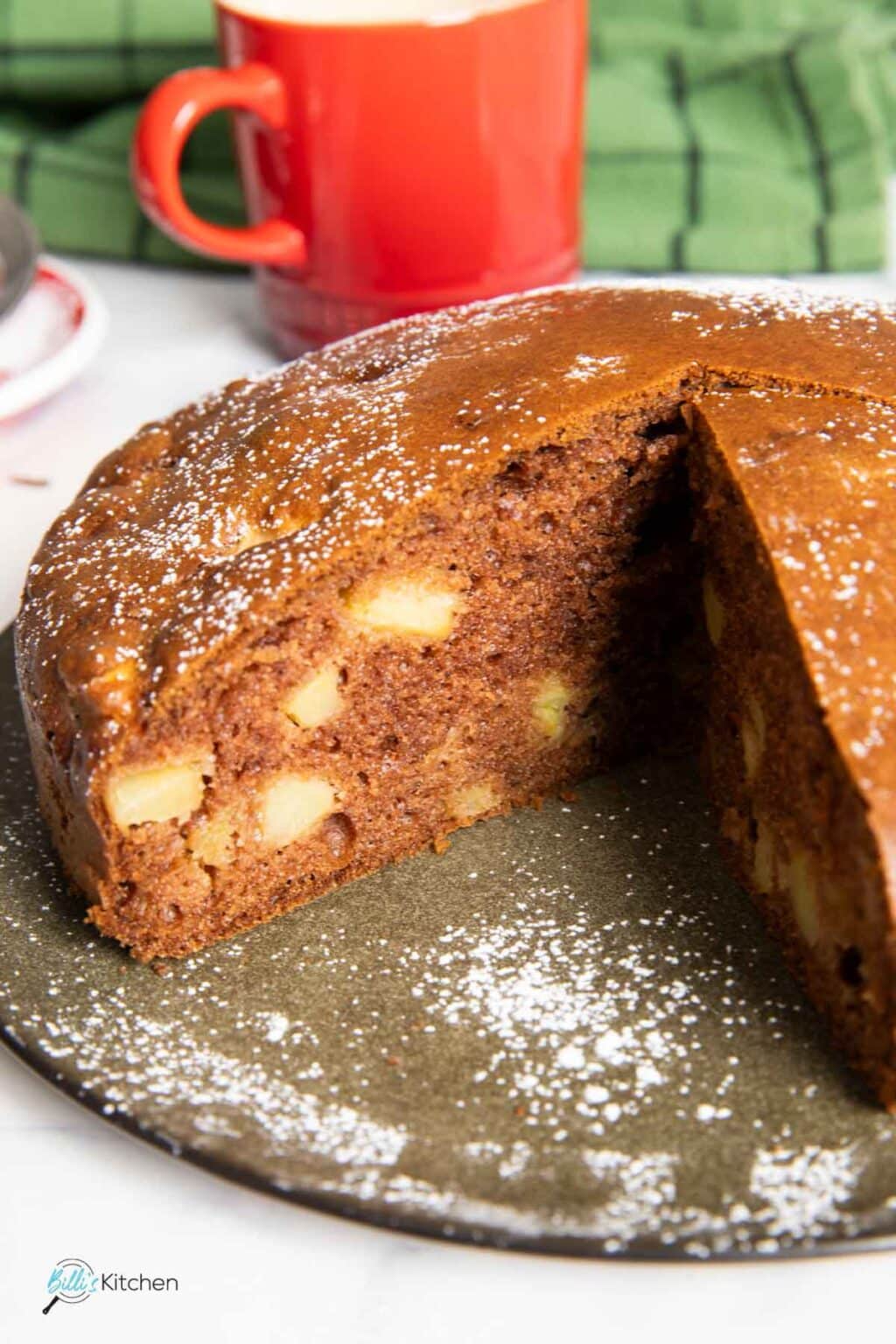 Apple Chocolate Cake | Billi's Kitchen