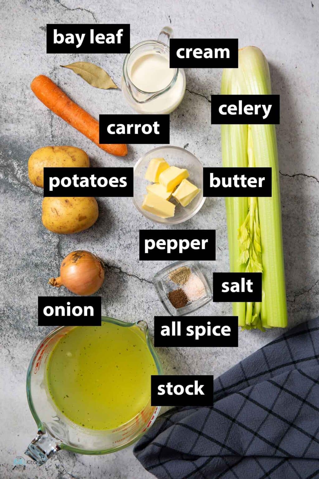 Creamy Potato and Celery Soup | Billi's Kitchen