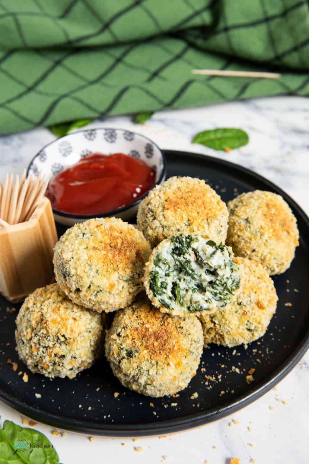 Ricotta and Spinach Balls | Billi's Kitchen